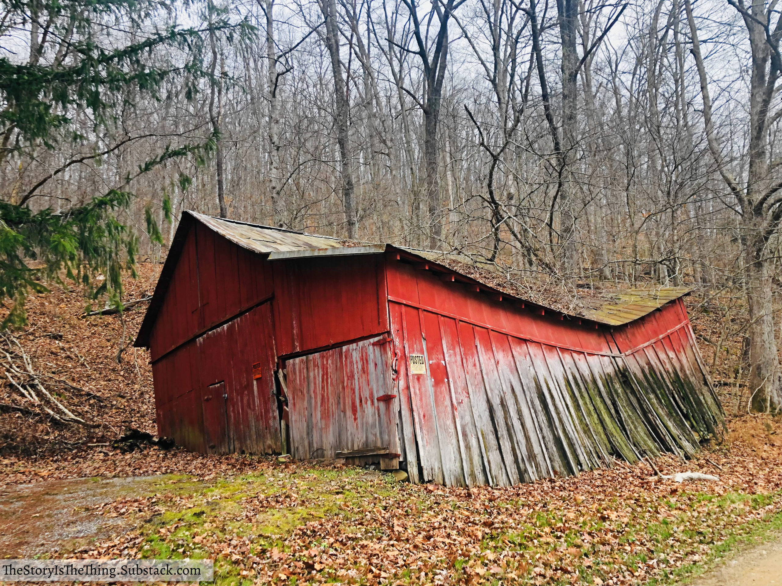 A falling-down barn considered as a state of mind – TheStoryIstheThing